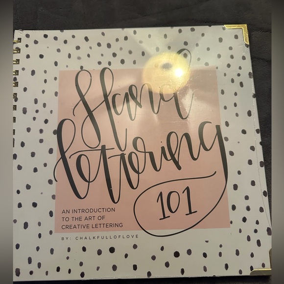Other | Nwt Spiral Bound Hand Lettering Book | Poshmark